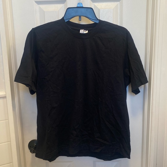 H&M | Tops | Bogo Basic Black Hm Tshirt | Poshmark